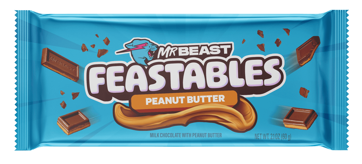 Feastables MrBeast Deez Nutz Chocolate 60g