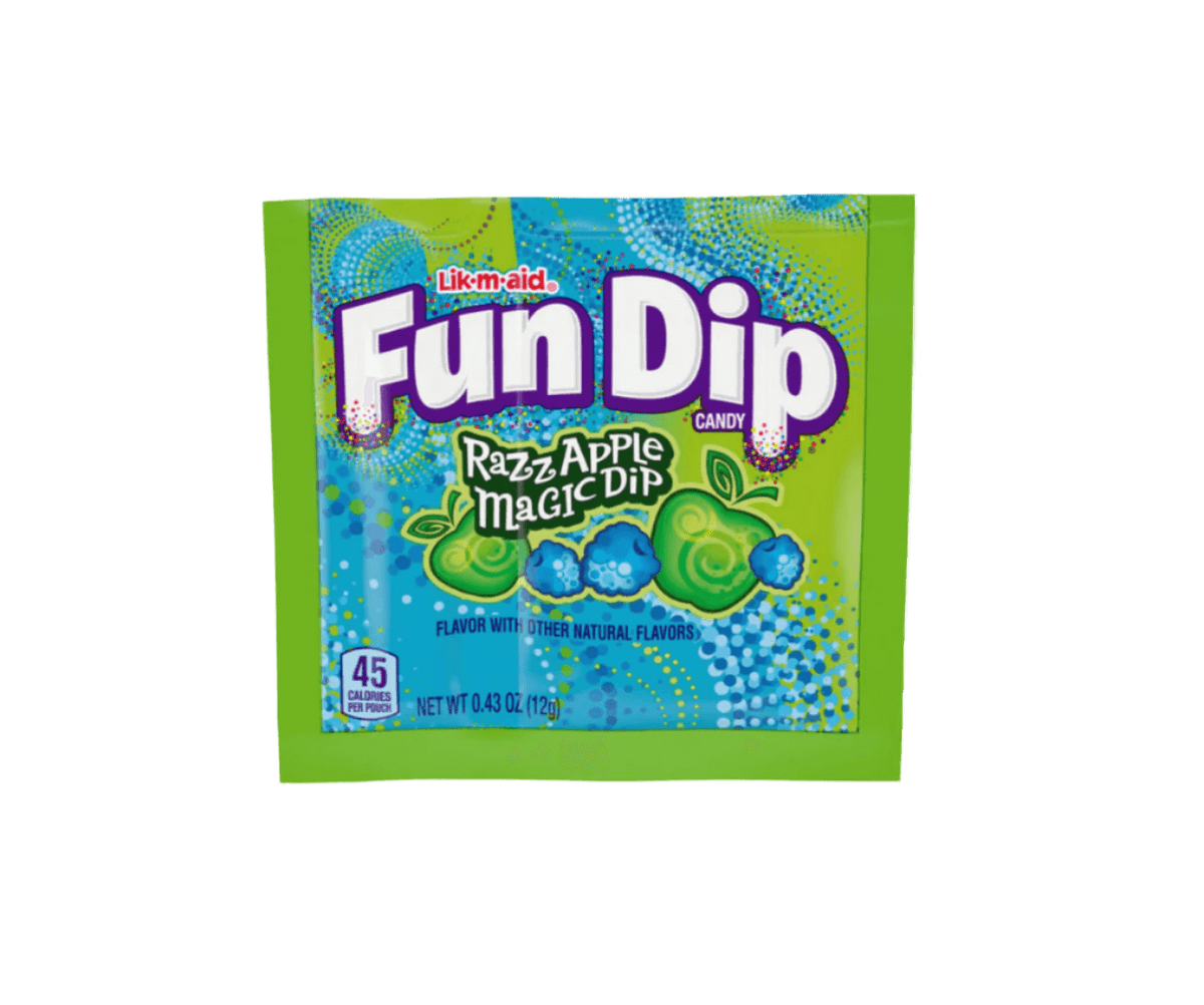 LIK-M-AID Fun Dip Razzapple Magic Dip 0.43 oz / 12g