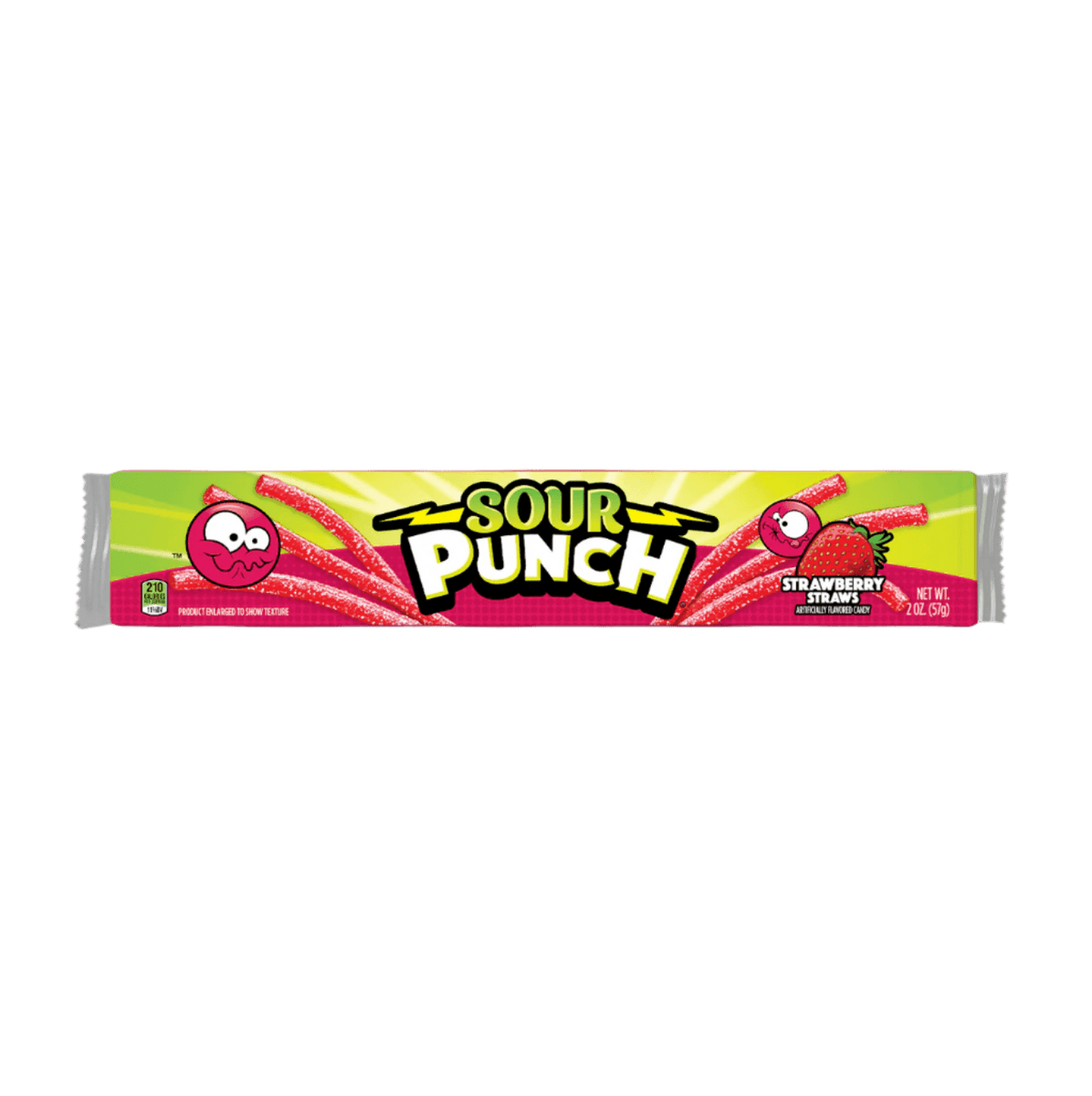 Sour Punch Strawberry Straws 2oz / 57g