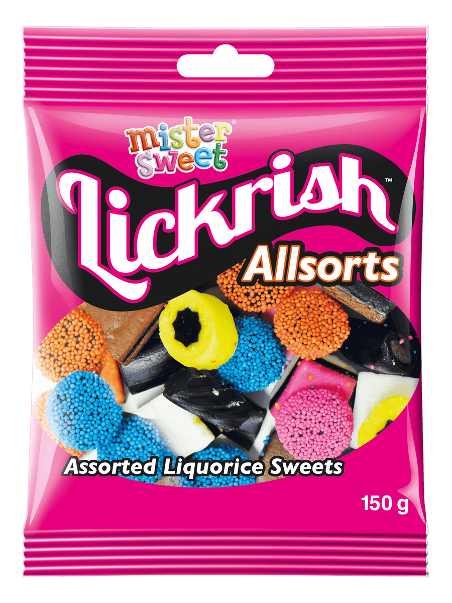 Mister Sweet Allsorts | Licorice Lollies | International Sweets