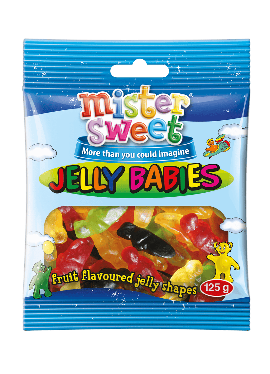 Mister Sweet Jelly Babies 125g | Classic Sweets